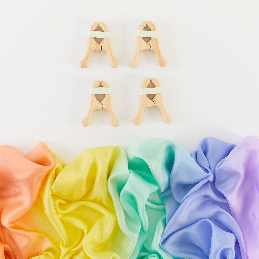 Soft Rainbow Fort Kit – Sarah's Silks