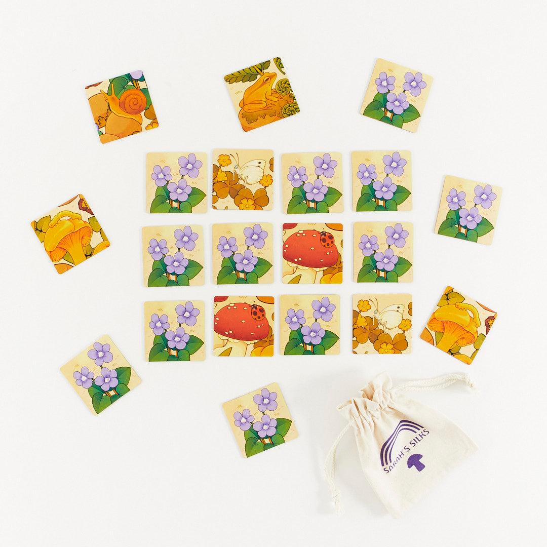 Mushroom Memory Game – Sarah's Silks