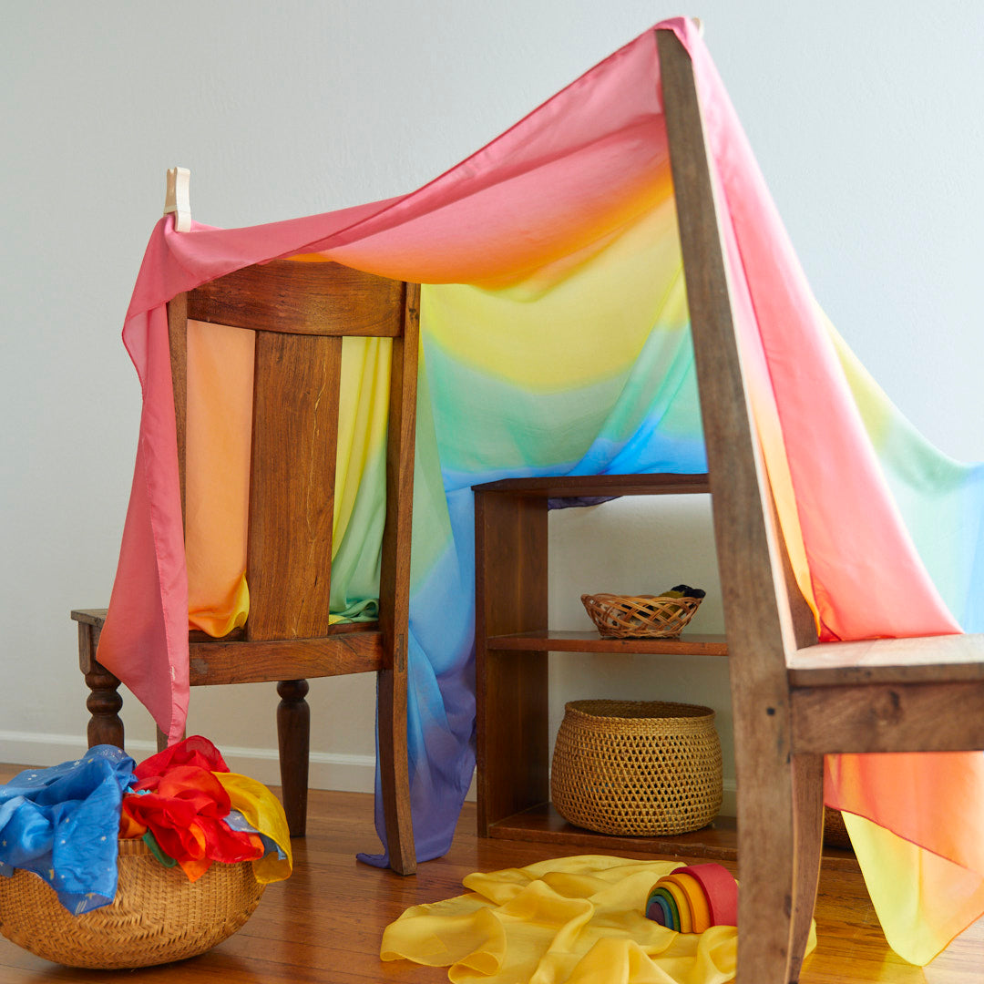 Double Rainbow Fort Kit – Sarah's Silks