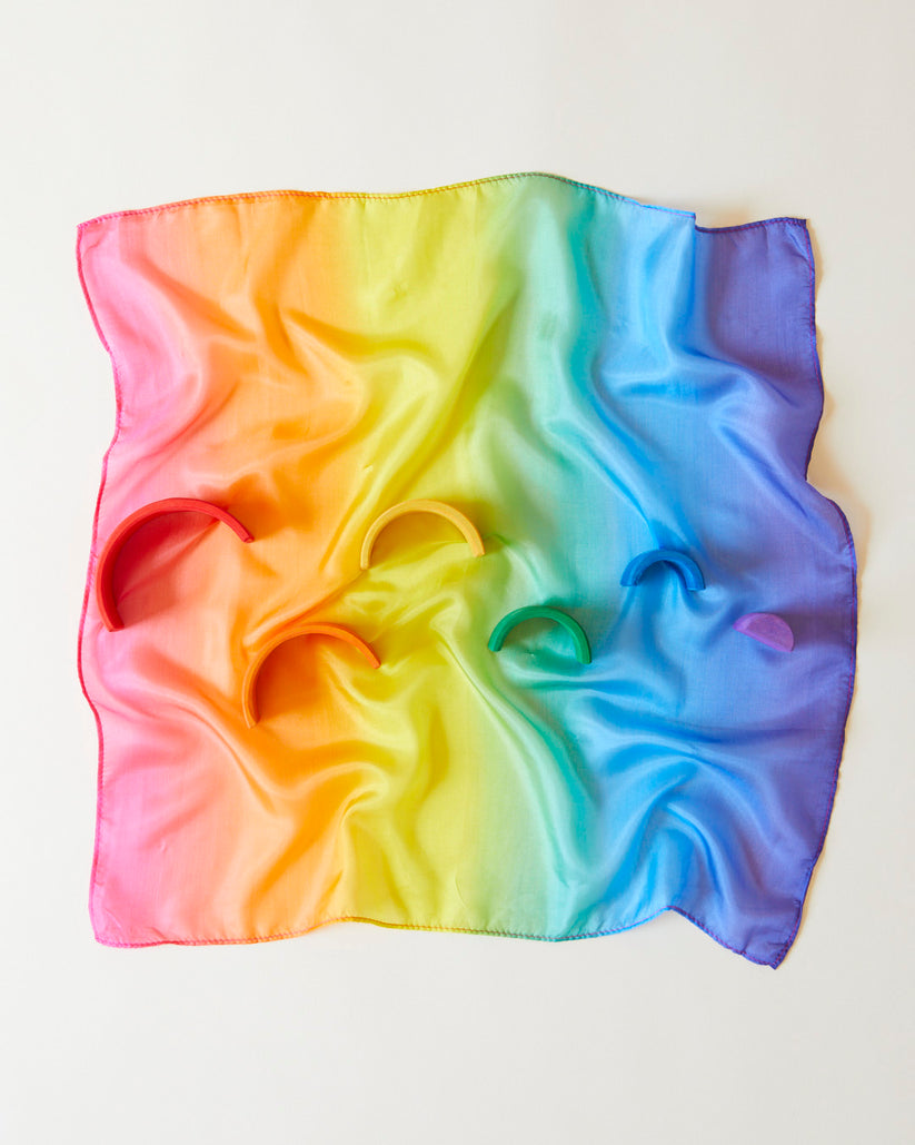 Wooden Rainbow – Sarah's Silks